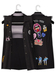 Second Life Marketplace - .:villena:. - Vest & Crop Top - Black+Patches