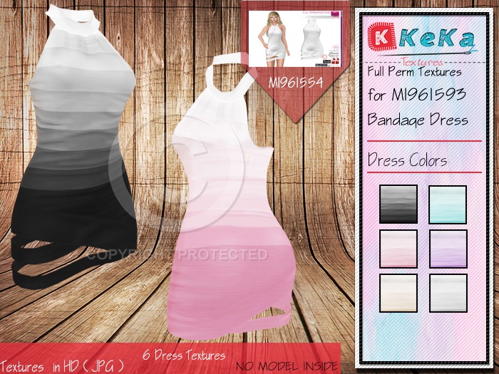 Second Life Marketplace - #Kekas Textures For-Meli Imako 961593 Bandage ...