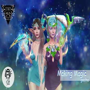 Second Life Marketplace - ERSCH&Yokai - Making Magic Gacha 14 Necklace Herbalstone