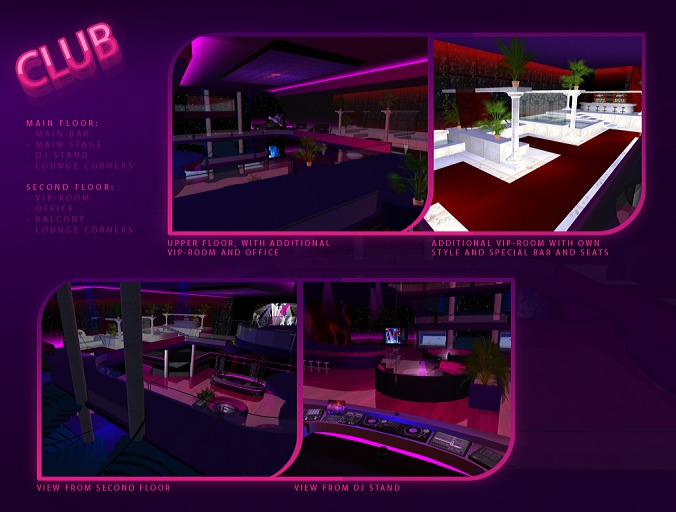Second Life Marketplace - High detailed club