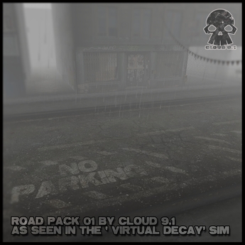 Second Life Marketplace - -Virtual Decay- The Road pack 01 - Ultra ...