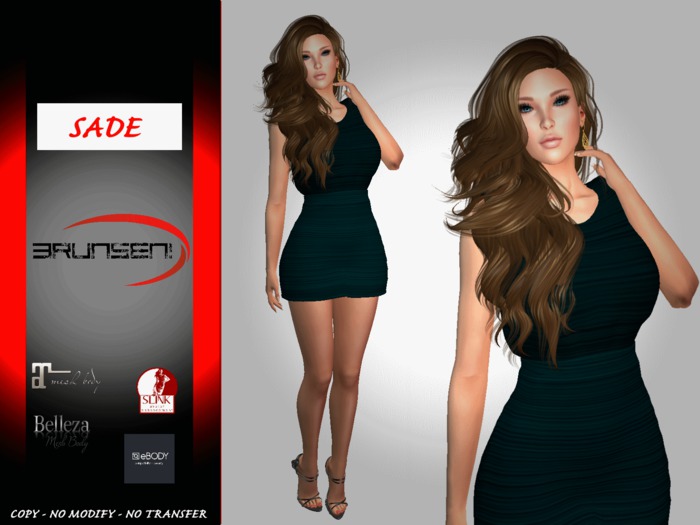 Second Life Marketplace - Brunsen! PROMO Sade Elegant Navy