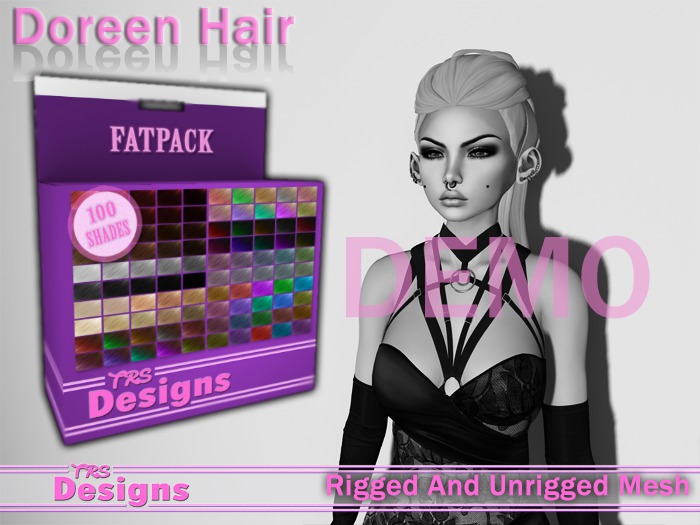 Second Life Marketplace Doreen Demo Hair