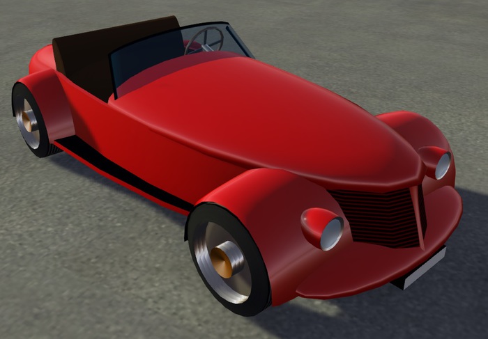 Second Life Marketplace - Finesmith Sportster 2 LHD - red
