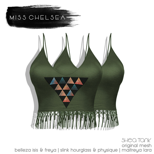 Second Life Marketplace - .miss chelsea. Shea Tank Army