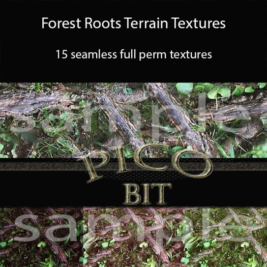 Second Life Marketplace - Forest Roots Terrain Textures