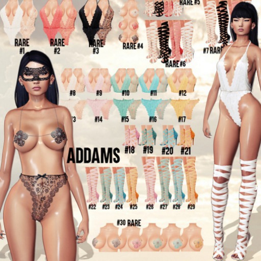 Second Life Marketplace - Addams - Cecilia Medium Boots - Maitreya - N*22