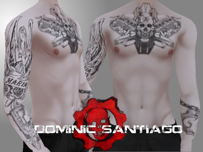 Second Life Marketplace - Kuroo tattoos - Dominic Santiago
