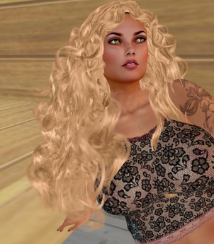 Second Life Marketplace - Blonde/Red Flexi Hair