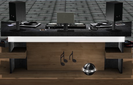 Second Life Marketplace - DJ Station, Booth Krypton