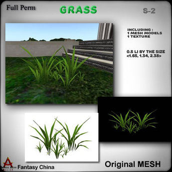 Second Life Marketplace - Full Perm Grass S-2