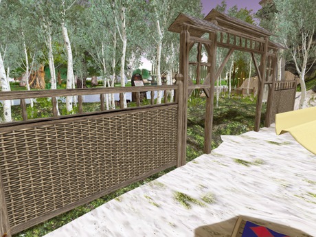 Second Life Marketplace - [K&H] Privacy Fence and Gate