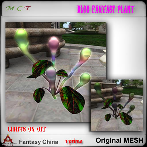 Second Life Marketplace - FC- Mesh Blob fantasy plant COPY