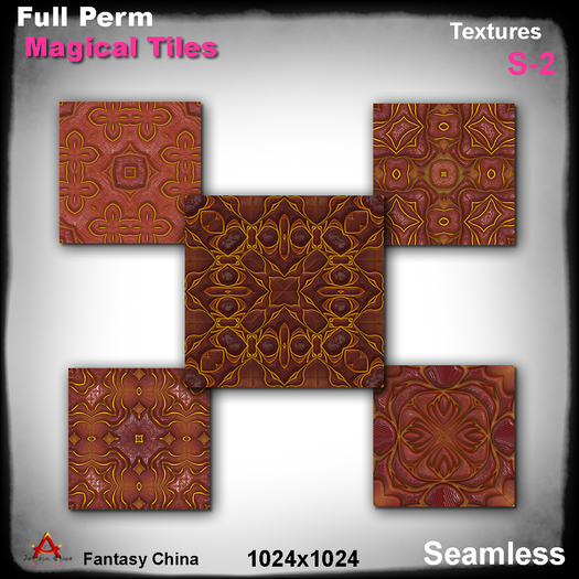 Second Life Marketplace - FC- Magical Tiles Textures s-2