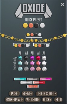 Second Life Marketplace - OXIDE Bibi Necklace MESH (Multi-Texture Change)