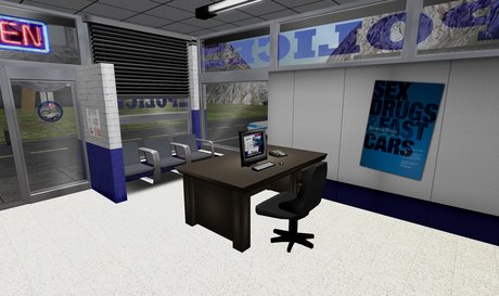 Second Life Marketplace - Inspired Design - Time Square Police Station ...