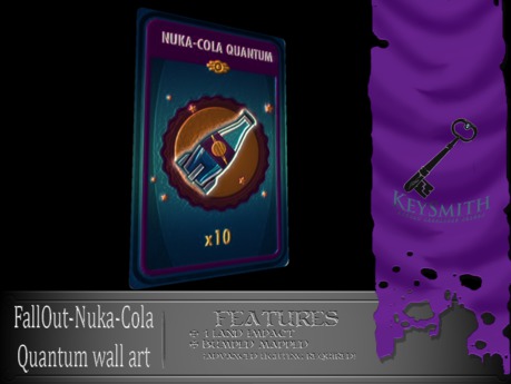 Second Life Marketplace - FallOut-Nuka-Cola Quantum boxed