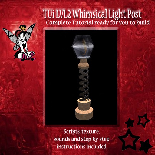 Second Life Marketplace - TUi ALIVE LVL2 Whimsical Lamp Post-Previous Page