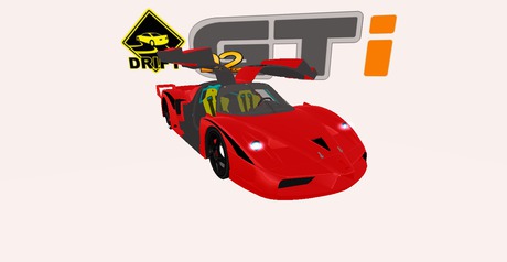Second Life Marketplace - fxx turbo (gti) drift car
