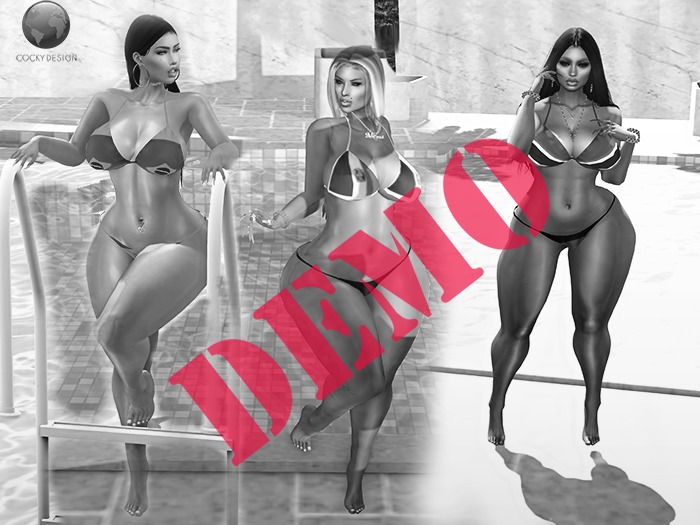 Second Life Marketplace {rc} My Sexy Culture Bikini Demo
