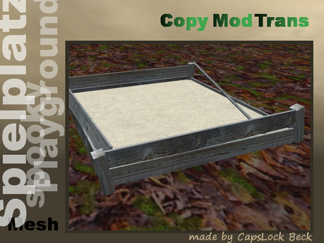 Second Life Marketplace - Postapocalyptic playground - broken sandbox ...