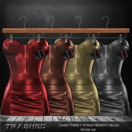 Second Life Marketplace Mysti Dress Rusted