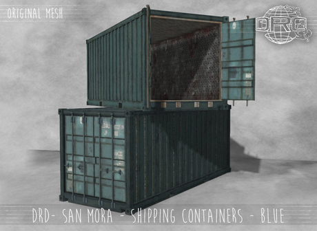 Second Life Marketplace - -DRD- San Mora - Shipping Container Pack