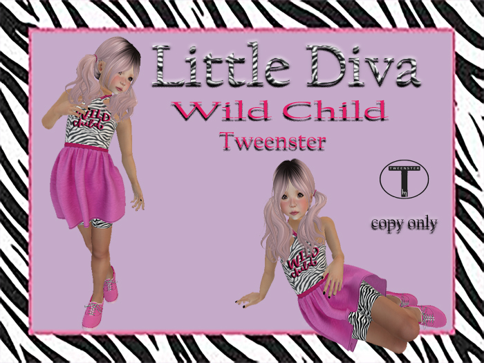 Second Life Marketplace - ~Little Diva~Wild Child Tweenster