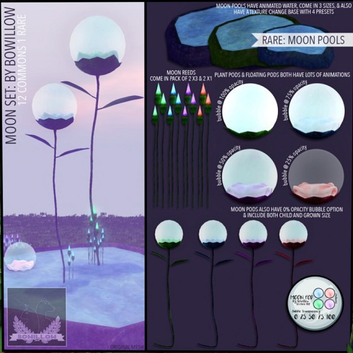 Second Life Marketplace - :BoWillow: Moon Plant Pod - Red