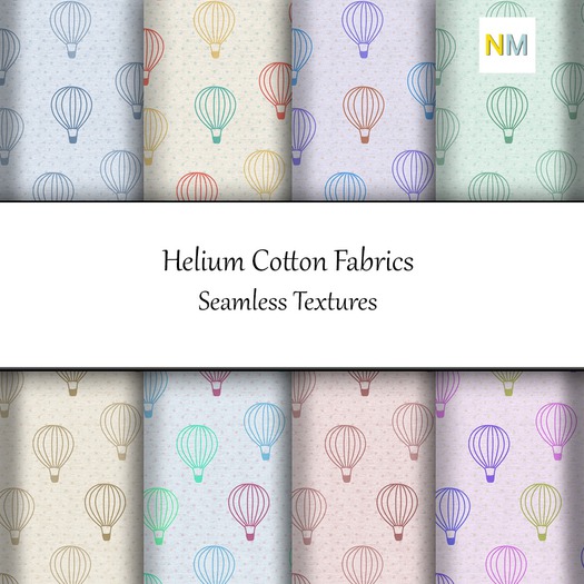 Second Life Marketplace - Helium Fabric Textures Pastel Full Perm NM ...