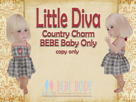 Second Life Marketplace - ~Little Diva~BEBE Country Charm