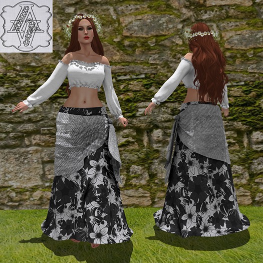 Second Life Marketplace - Anna.V _ Costume gypsy Aza_05