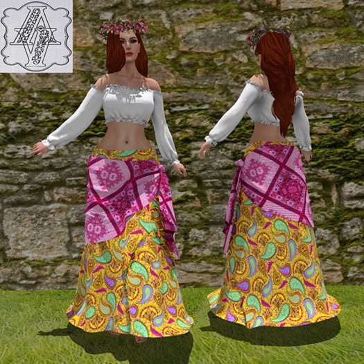 Second Life Marketplace - Anna.V _ Costume gypsy Aza_015