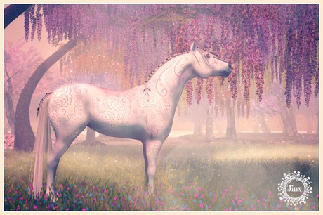 Second Life Marketplace - Jinx : Fantasy Horse Markings (QH)