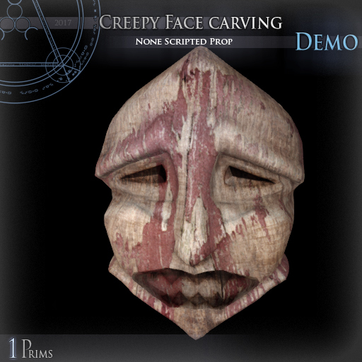 Second Life Marketplace - (Demo) Creepy Face carving