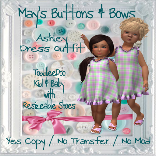 Second Life Marketplace - MBB * Ashley Dress Outfit (K&B)