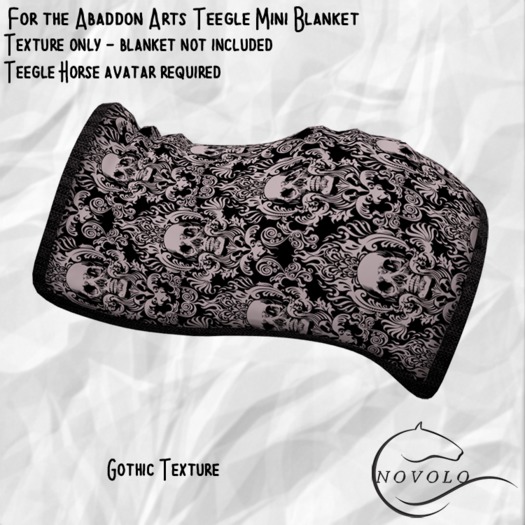 Second Life Marketplace Novolo Gothic Blanket Texture