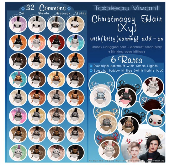 Second Life Marketplace - ~Tableau Vivant~ Xy Light br.#15 // Rudolph ...
