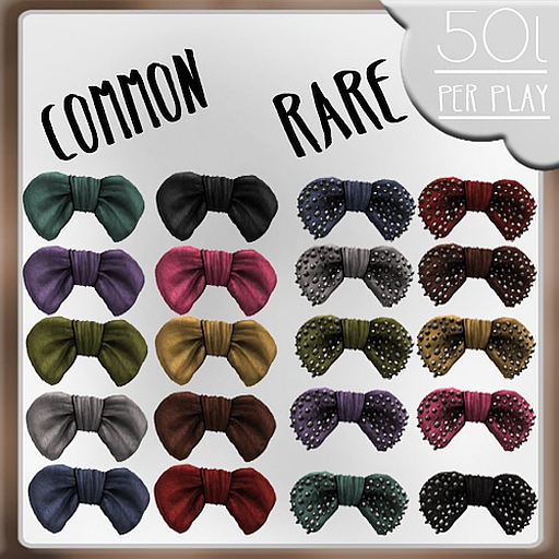 Second Life Marketplace - [AUX] Gacha_Slouchy Leather Bow - Mustard