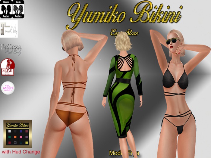 Second Life Marketplace - 027*Yumiko Bikini