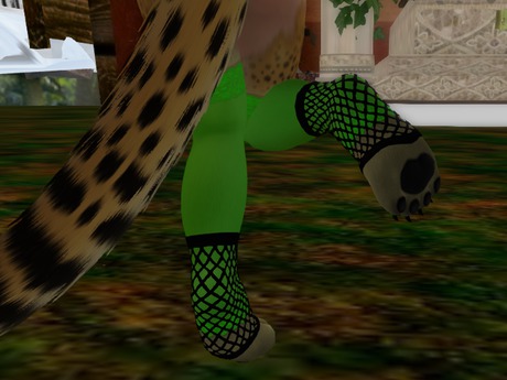 Second Life Marketplace - Catseye "Digi Paw Warmers" - leg and ankle ...