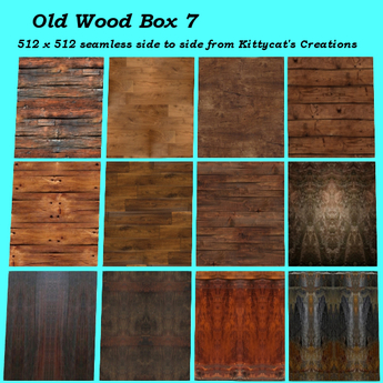 Second Life Marketplace - Old Wood 7 box