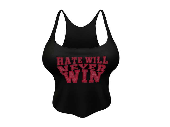 Second Life Marketplace Revolution Hate Will Never Win Tank