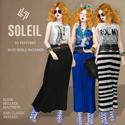 Second Life Marketplace - LEGENDAIRE SOLEIL OUTFIT