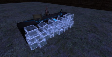 Second Life Marketplace - Ice DJ Pult / Ice DJ booth