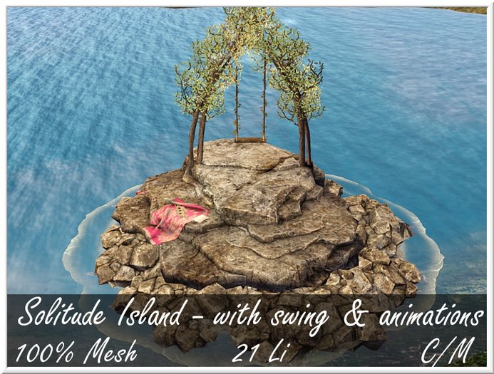 Second Life Marketplace - LOVE - SOLITUDE ISLAND - WITH SWING AND ...