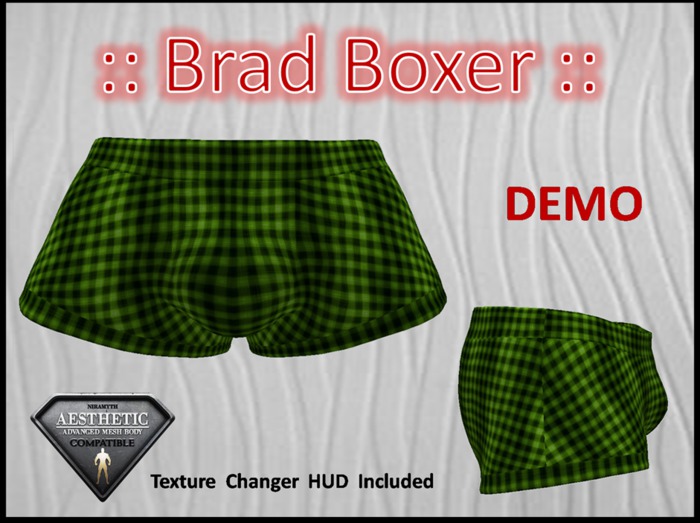 Second Life Marketplace - :: DEMO Brad Boxer