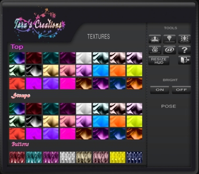 Second Life Marketplace - Tara's Creations Slings & Strings Top DEMO (Box)