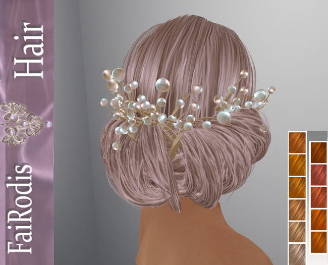 Second Life Marketplace - FaiRodis Letty hair light oranges+pearl ...