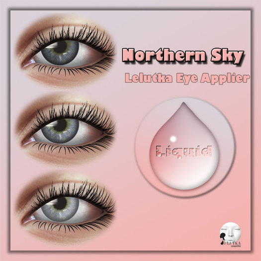 Second Life Marketplace - Liquid ~ Northern Sky ~ Lelutka Eye Applier ...
